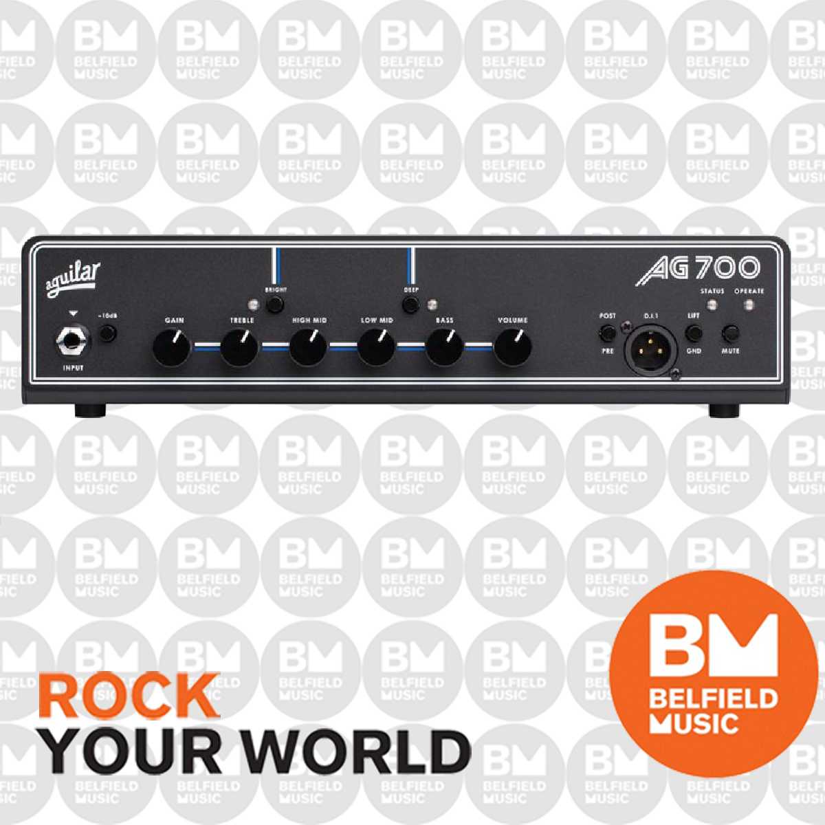 Aguilar AG 700 V2 Bass Guitar Amplifier 700w Head Amp - Belfield Music