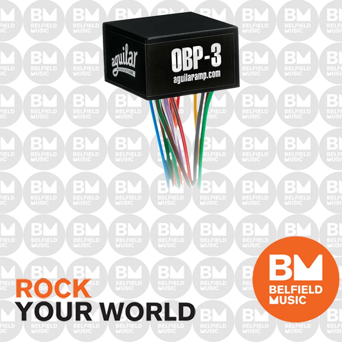 Aguilar OBP-3SK/PP On-Board Preamp with Stacked Treble/Bass Pots and P ...