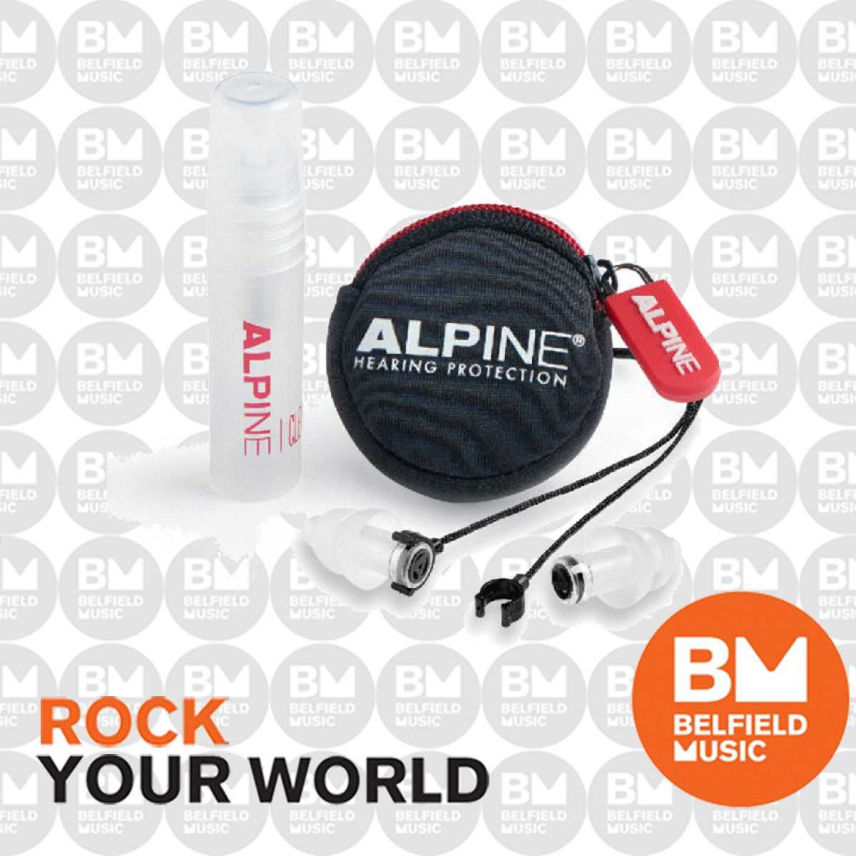 Alpine Partyplug Pro Earplugs Natural - Belfield Music