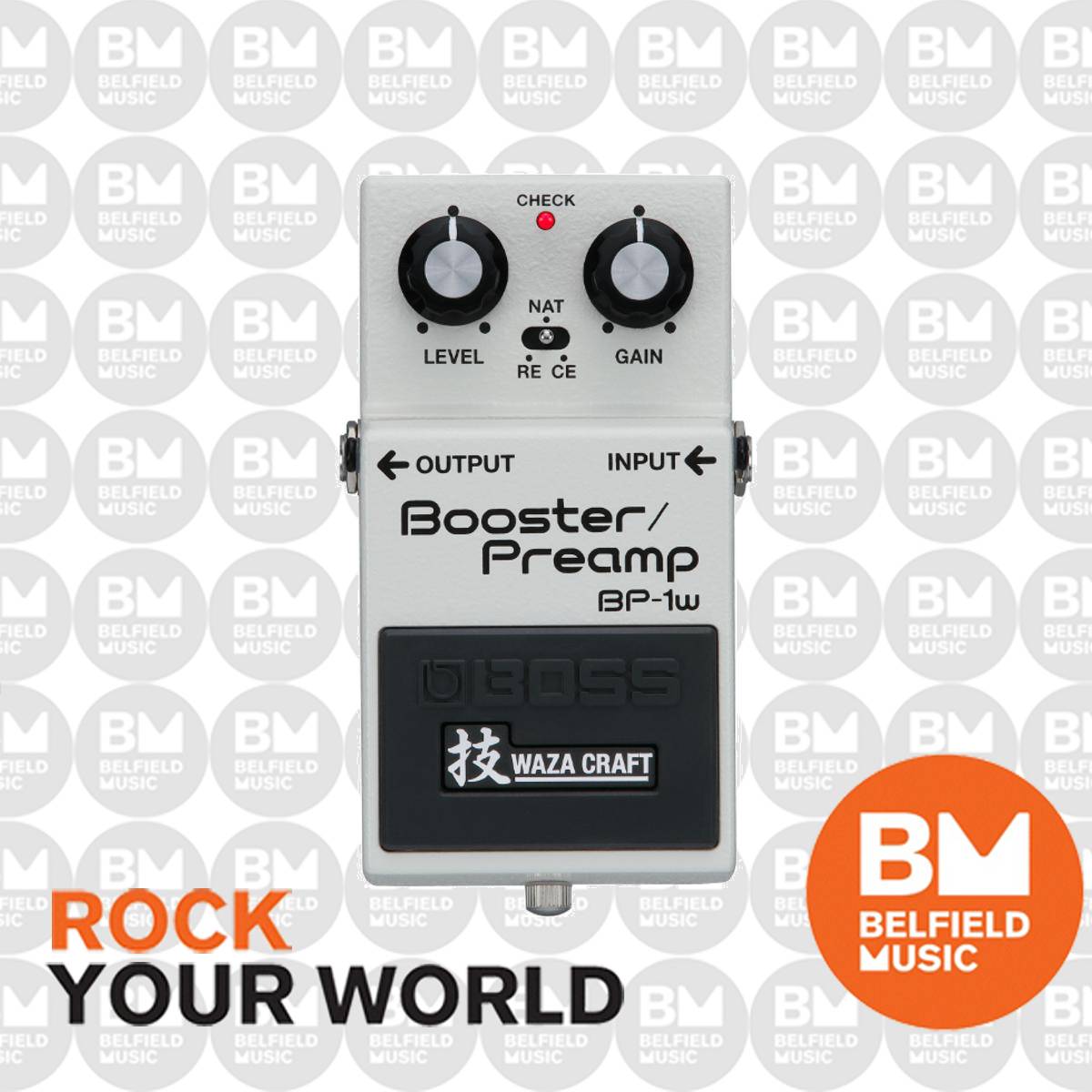 Boss BP-1W Booster Preamp Waza Craft Effects Pedal - Belfield Music