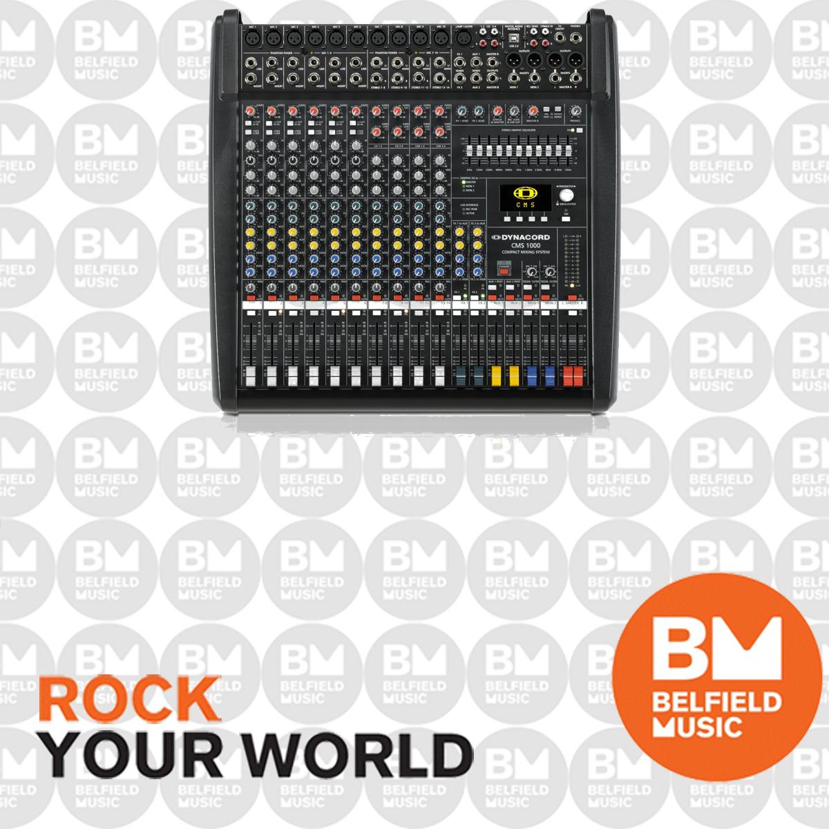 Dynacord CMS 1000-3 10-channel Compact Mixer - Belfield Music