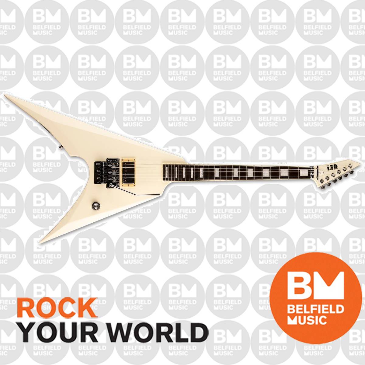 ESP LTD Mike Schleibaum Signature Flying V MSV-1 Electric Guitar Olymp ...