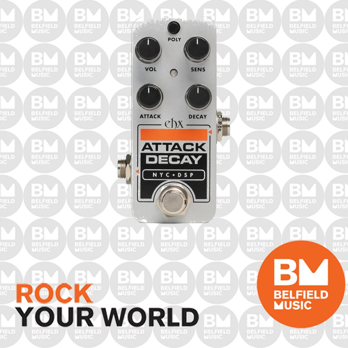 Electro-Harmonix EHX Pico Attack Decay Tape Reverse Simulator Effects ...