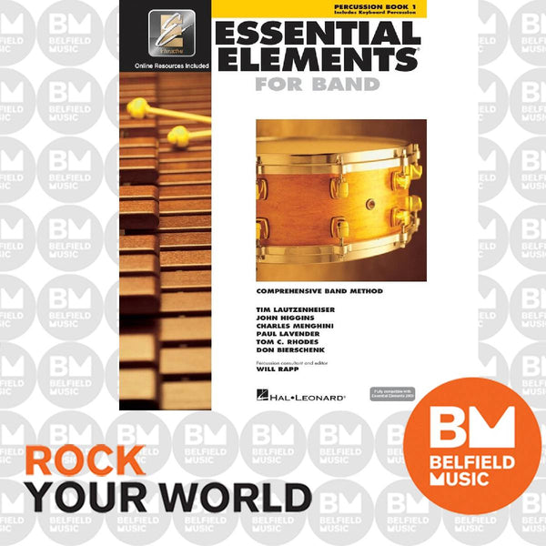 Essential Elements for Band Percussion/Keyboard Percussion - Book 1 w ...