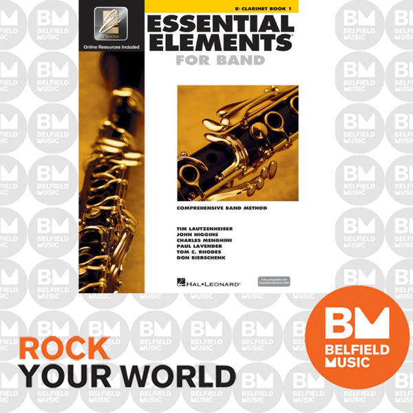 Essential Elements for Band Bb Clarinet - Book 1 w/ EEI - Belfield Music