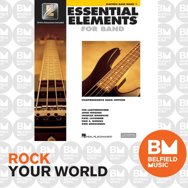 Essential Elements for Band Electric Bass - Book 1 w/ EEI - Belfield Music