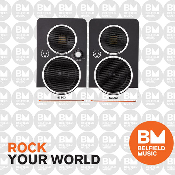 Eve Audio SC 203 Desktop Studio Monitors 2-Way 3inch (Pair) - Belfield ...