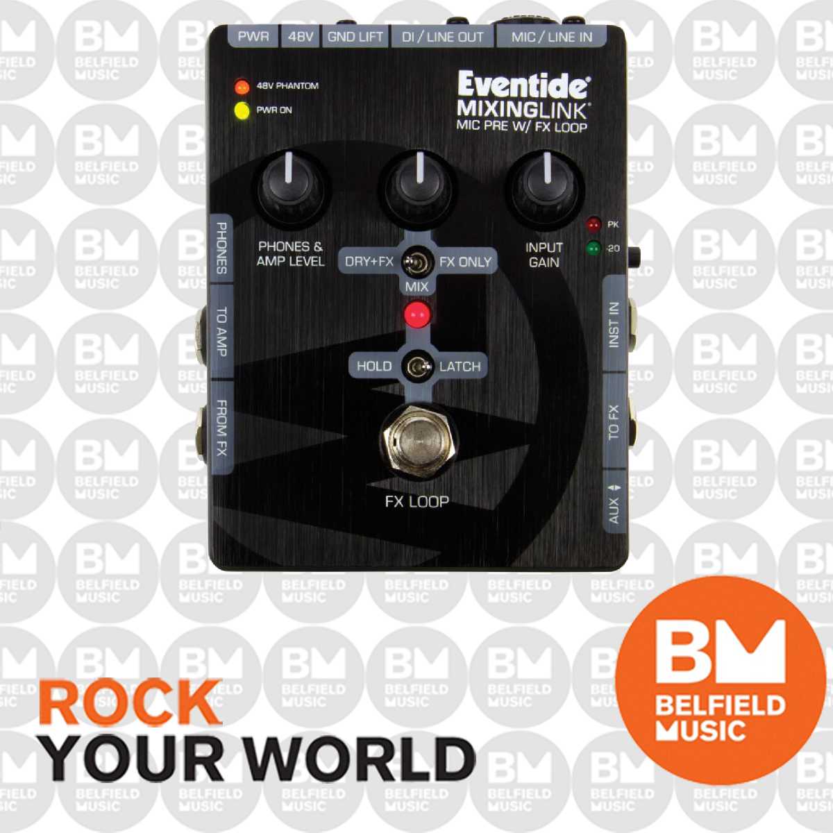 Eventide MixingLink Mic Pre w/ Effects Loop Effects Pedal - Belfield Music