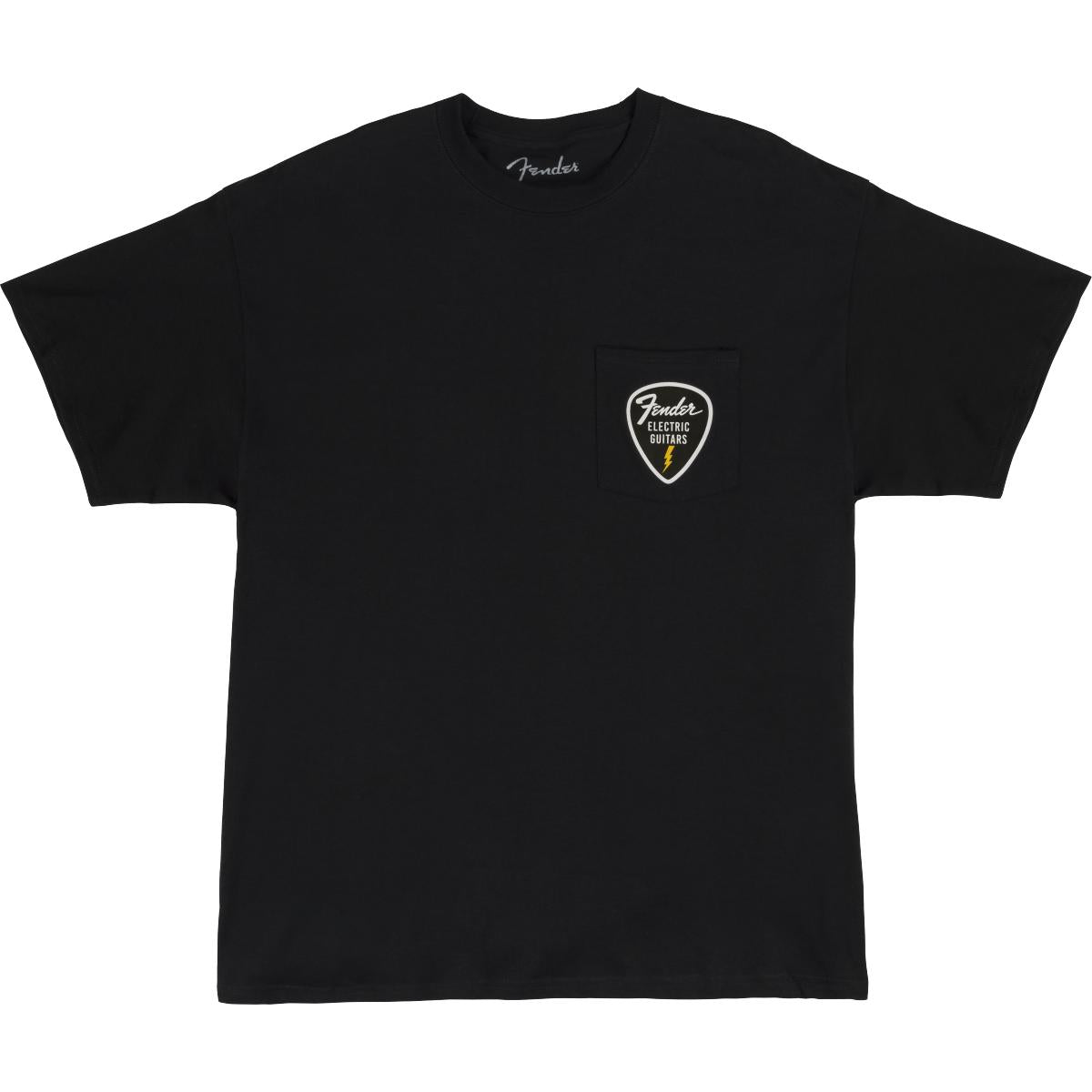 Fender Pick Patch Pocket Tee T-Shrit Black XXL - 9192601806 - Belfield ...