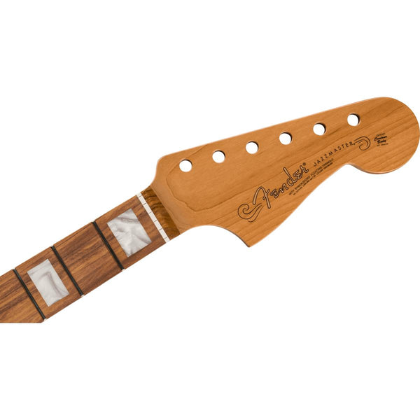 Fender Roasted Jazzmaster Neck, Block Inlays, 22 Medium Jumbo Frets, 9 ...