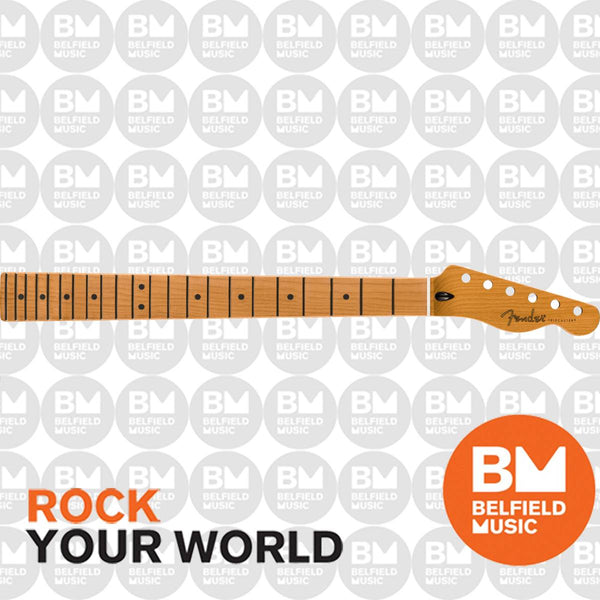 Fender Satin Roasted Maple Telecaster Neck 22 Jumbo Frets 12inch Radiu ...