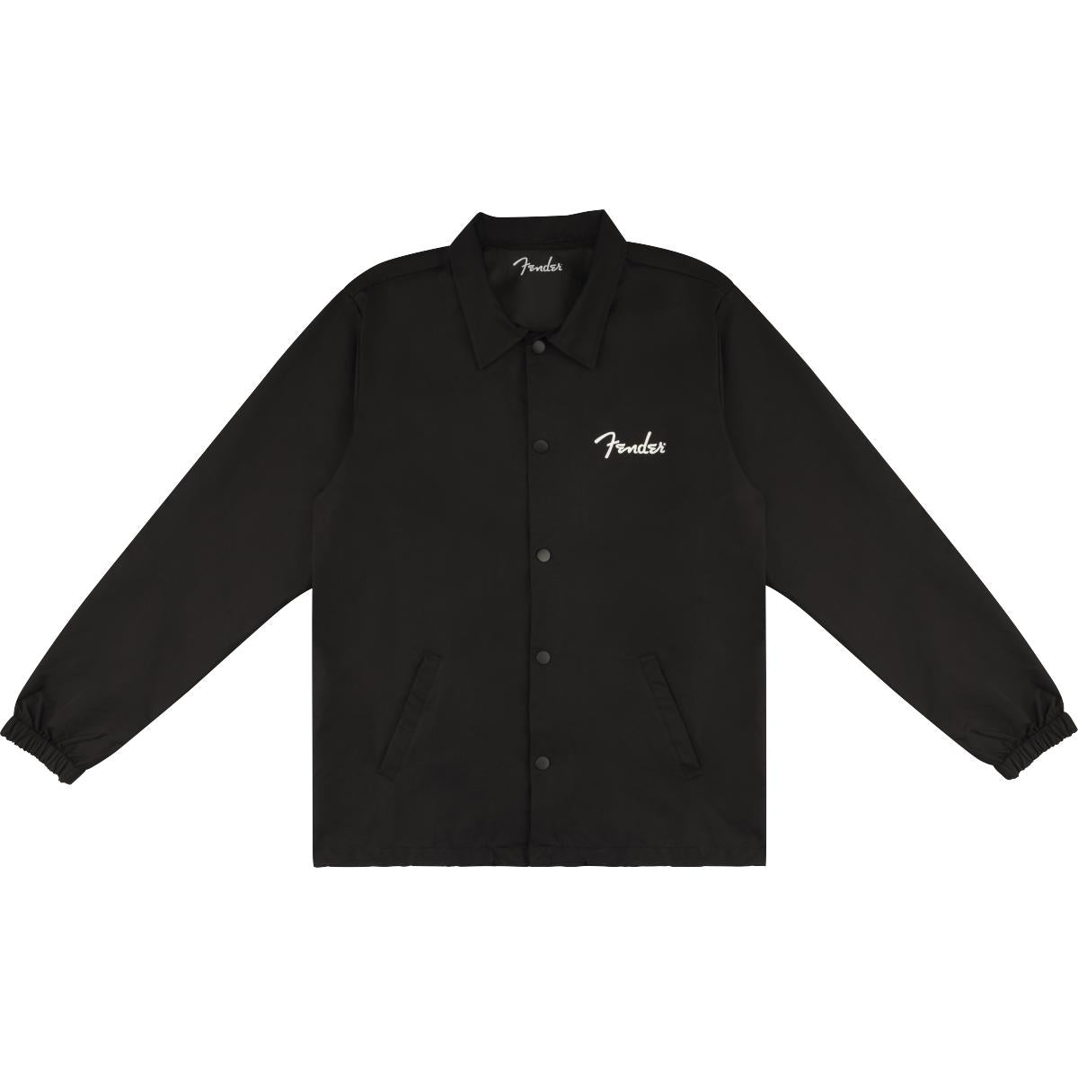 Fender Spaghetti Logo Coaches Jacket Black M - 9113400406 - Belfield Music