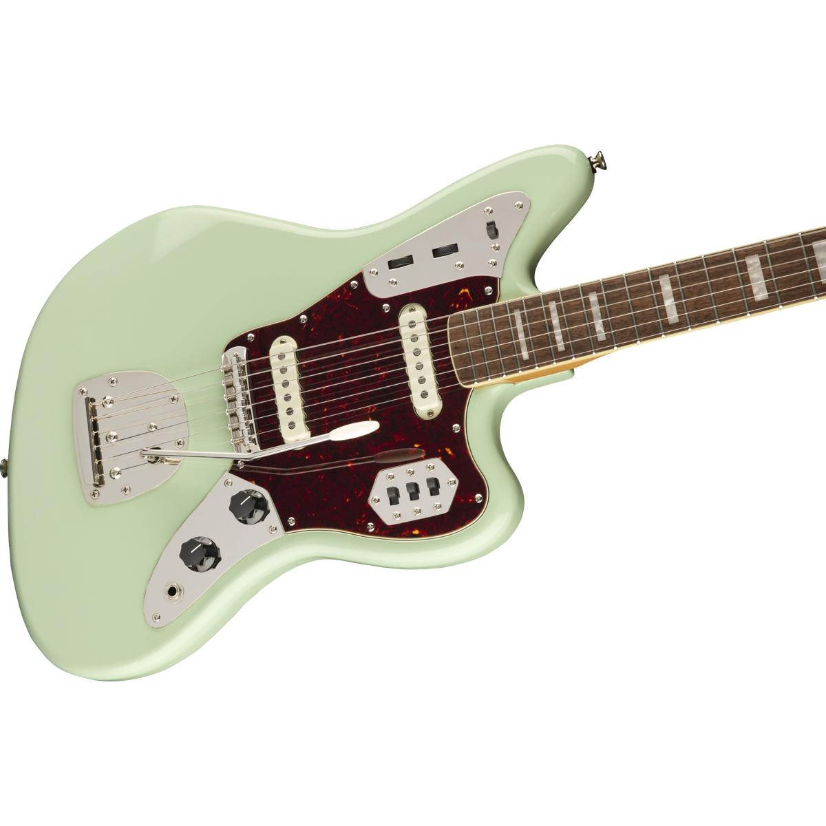 Fender Squier Classic Vibe 70s Jaguar Electric Guitar Surf Green ...