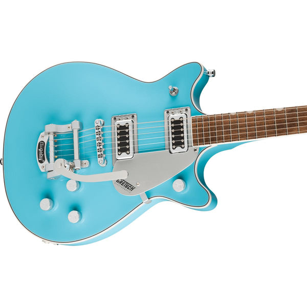 Gretsch G5232T Electromatic Double Jet FT Electric Guitar Kailani Blue ...