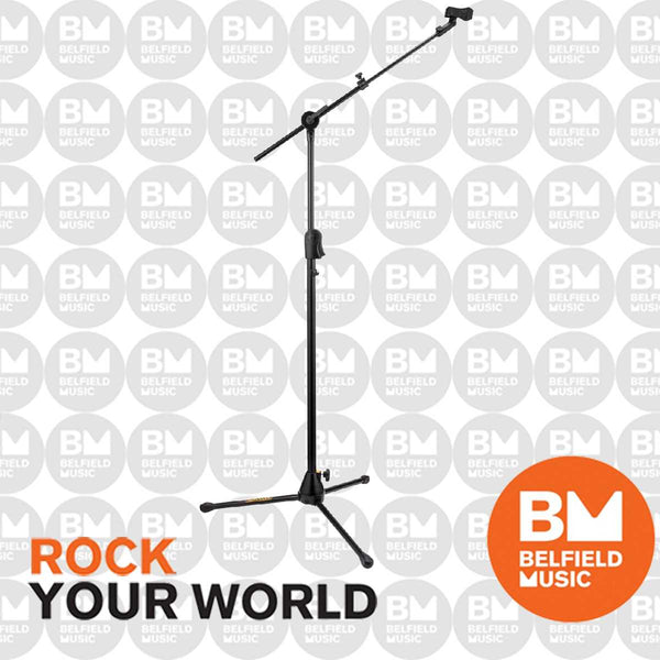 Hercules MS523B PRO Microphone Stand 2in1 Mic Boom w/ EZ Clutch ...