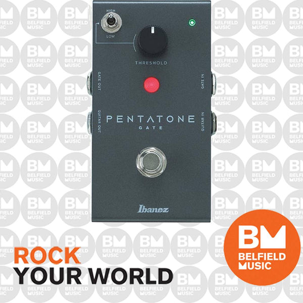 Ibanez PTGATE Pentatone Gate Noisegate Effects Pedal - Belfield Music