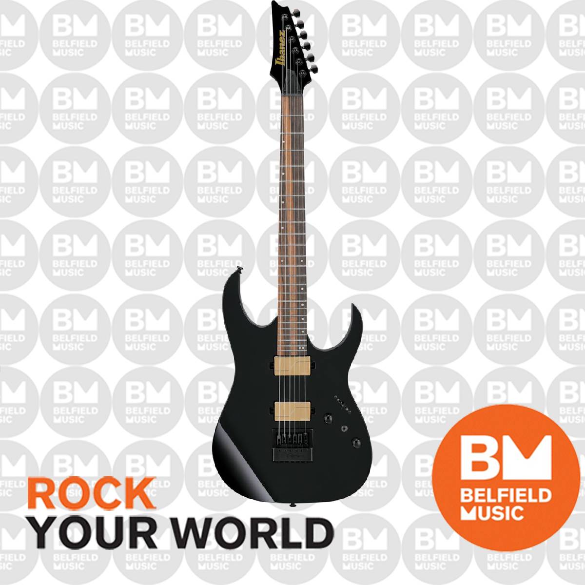 Ibanez RGR52ET Electric Guitar Black w/ Evertune Bridge - Belfield Music