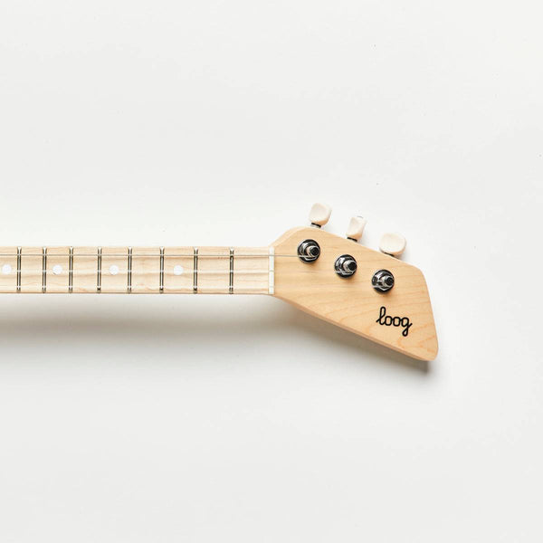 Loog Mini Acoustic Guitar - Natural + Accessory Pack (Ages 3 ...