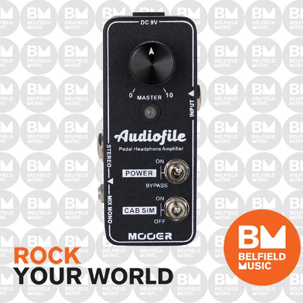 Mooer Audiofile Micro Headphone Amplifier Pedal - Belfield Music