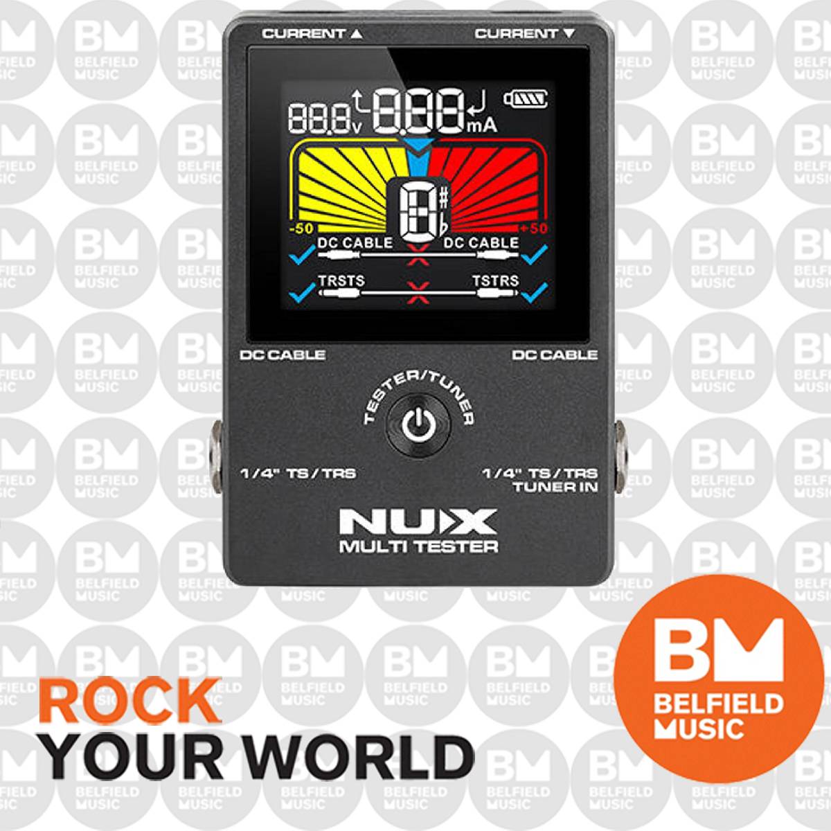 NU-X NXNMT1 4-In-1 Multi Cable Tester - Belfield Music