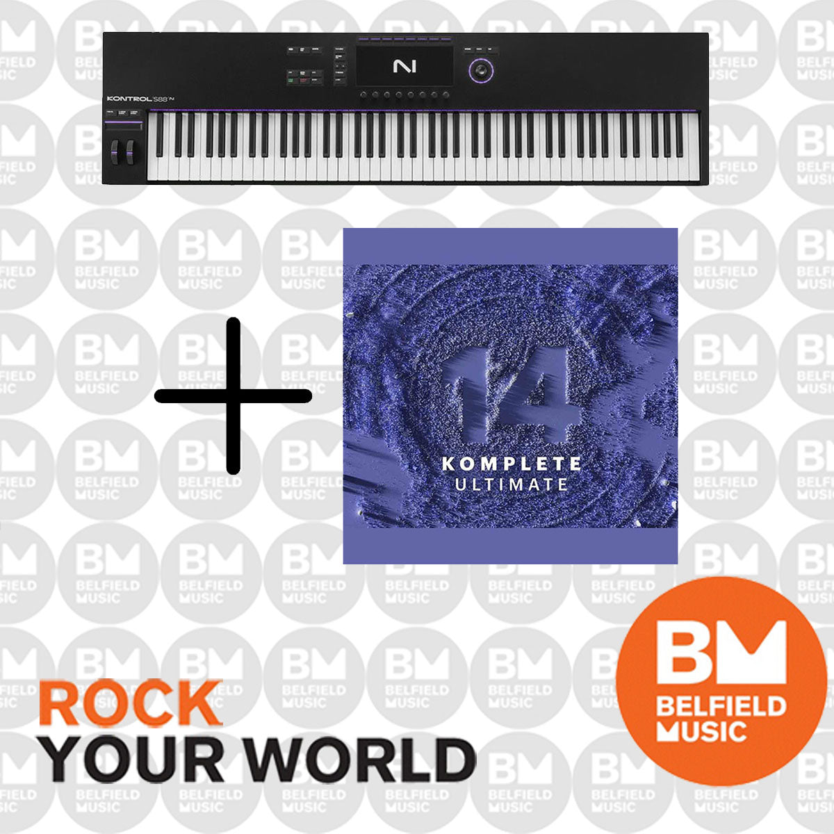 Native Instruments NI Komplete Kontrol S88 MK3 + Komplete 14 Ultimate - Belfield Music
