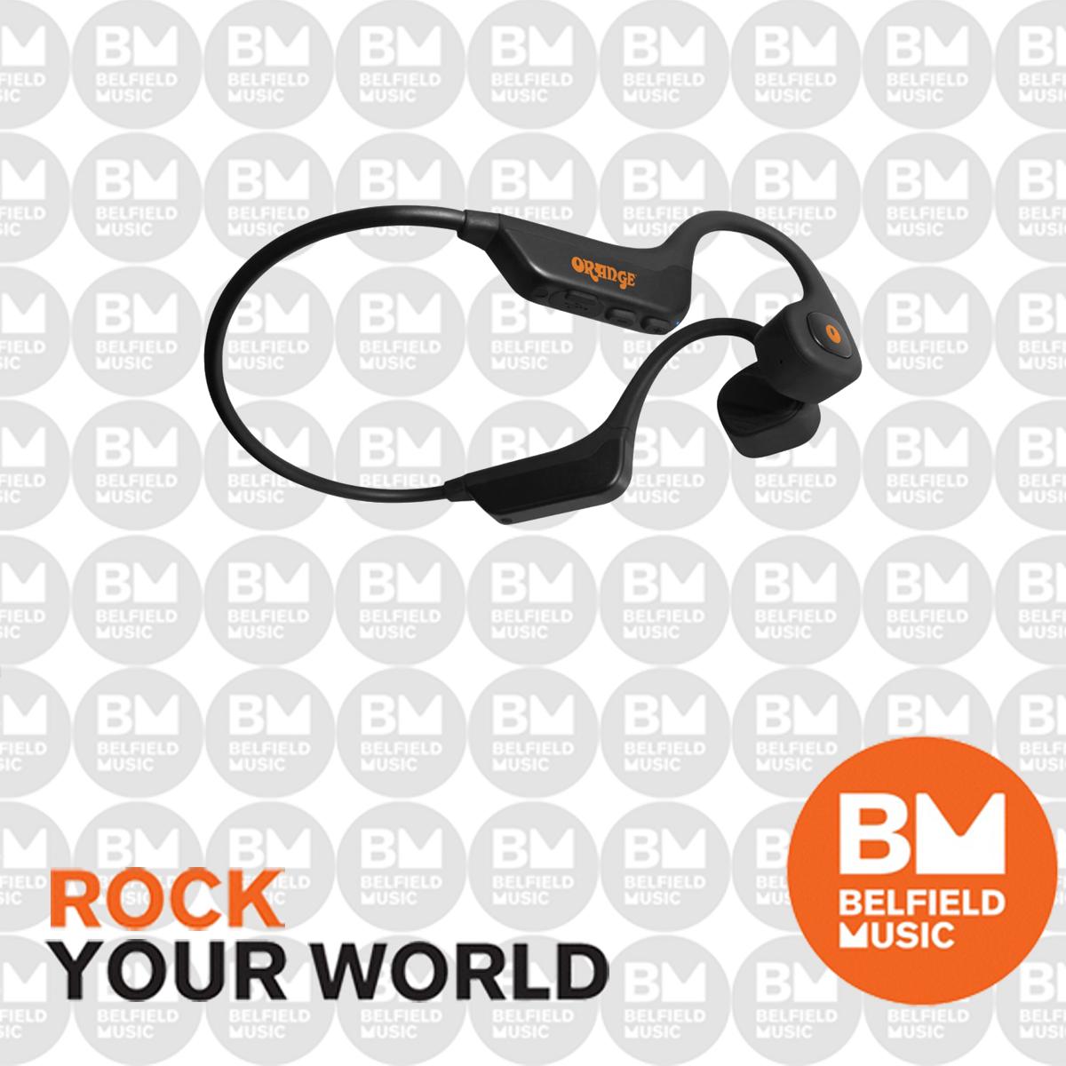 Orange O Bones Wireless Bone Conduction Headphones - Belfield Music
