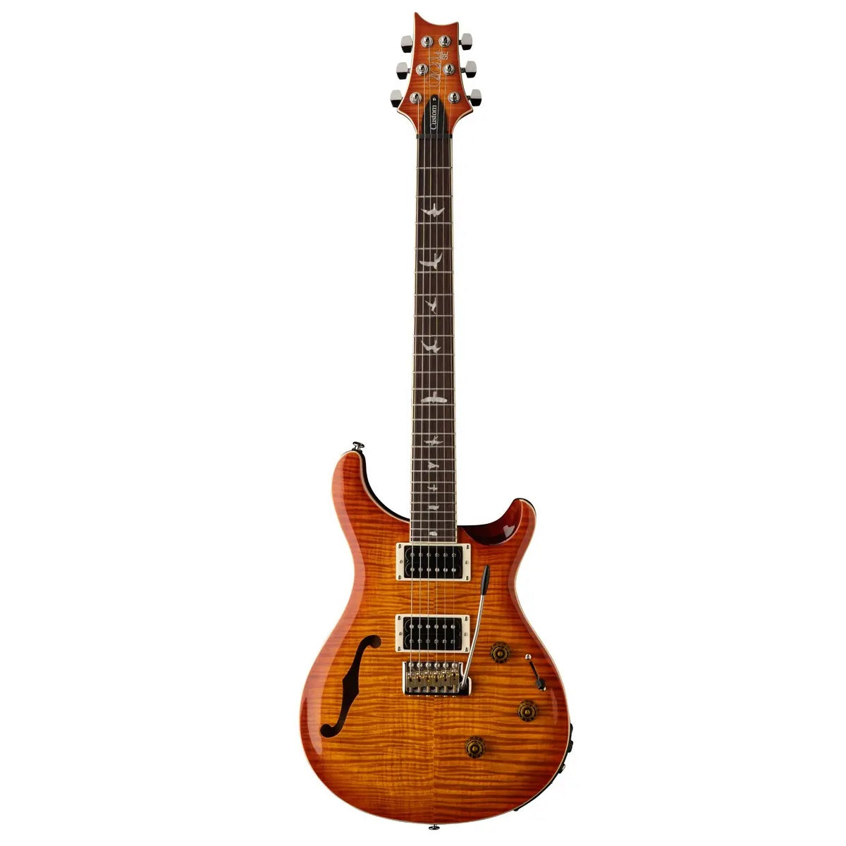 PRS Paul Reed Smith SE Custom 24 Semi Hollow Piezo Electric Guitar Vin ...
