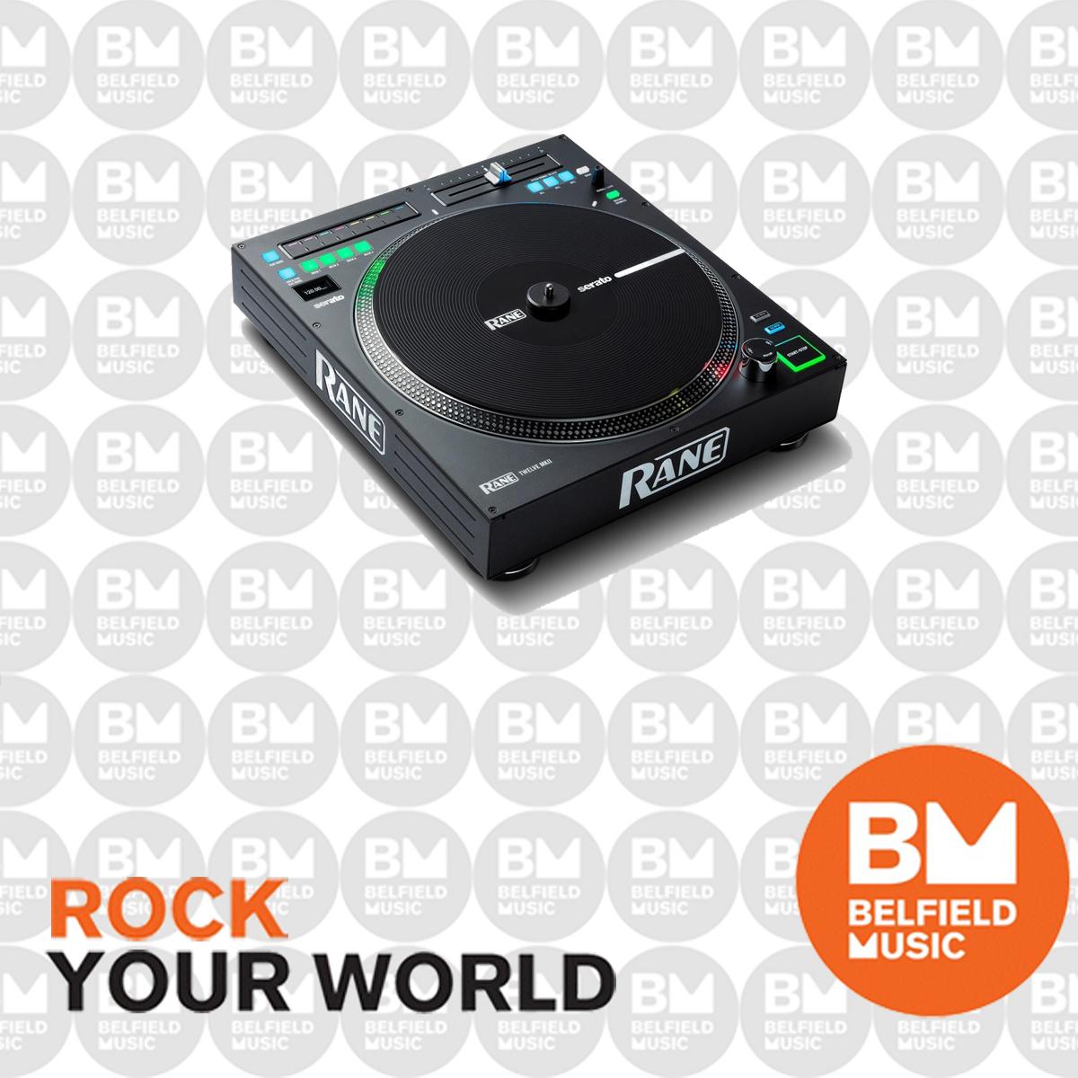 Rane TWELVE Mk2 12inch Motorised Turntable Controller - Belfield Music