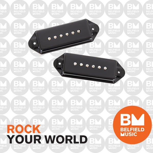 Seymour Duncan Silencer P90 Dog Ear Pickup Set Vintage Black - Belfield ...
