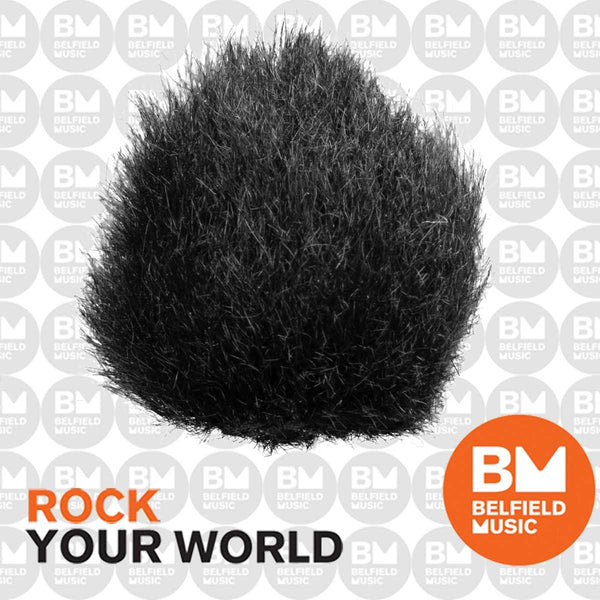 Shure Furry Windscreen for MoveMic Black - Belfield Music