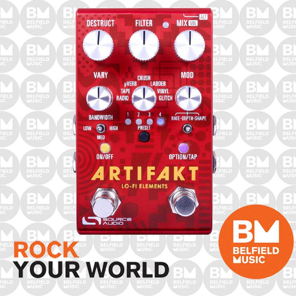Source Audio Artifakt Lo-Fi Elements Effects Pedal - Belfield Music