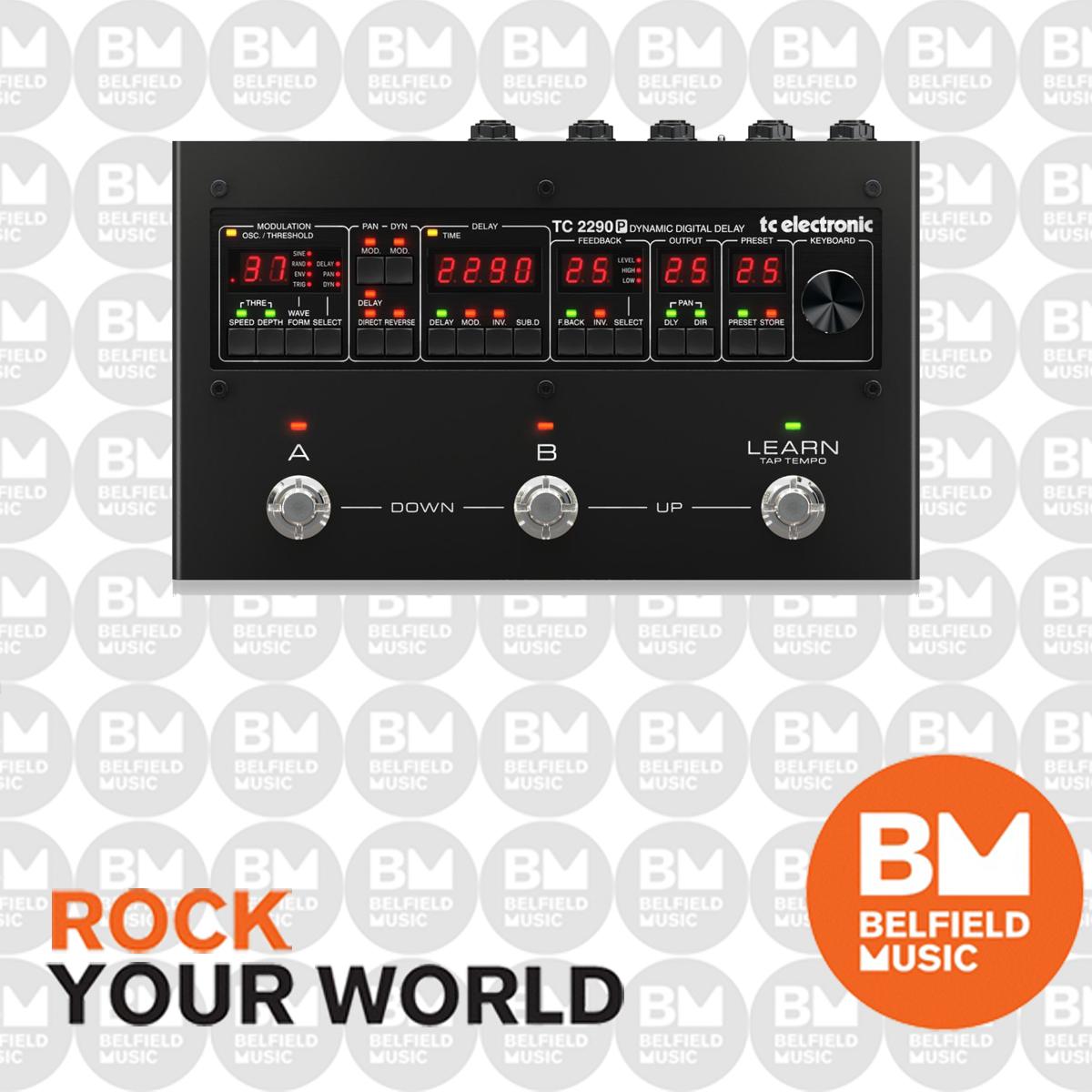 TC Electronic 2290 P Dynamic Digital Delay Effects Pedal - Belfield Music