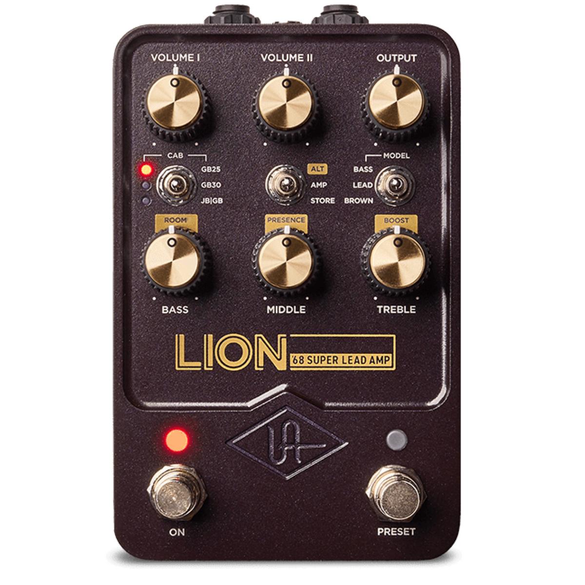Universal Audio UAFX Lion 68 Super Lead Amp Effects Pedal - Belfield Music