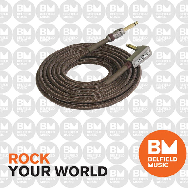 VOX VAC-19 Class A Instrument Cable 6m (19ft) Acoustic Guitar Lead ...