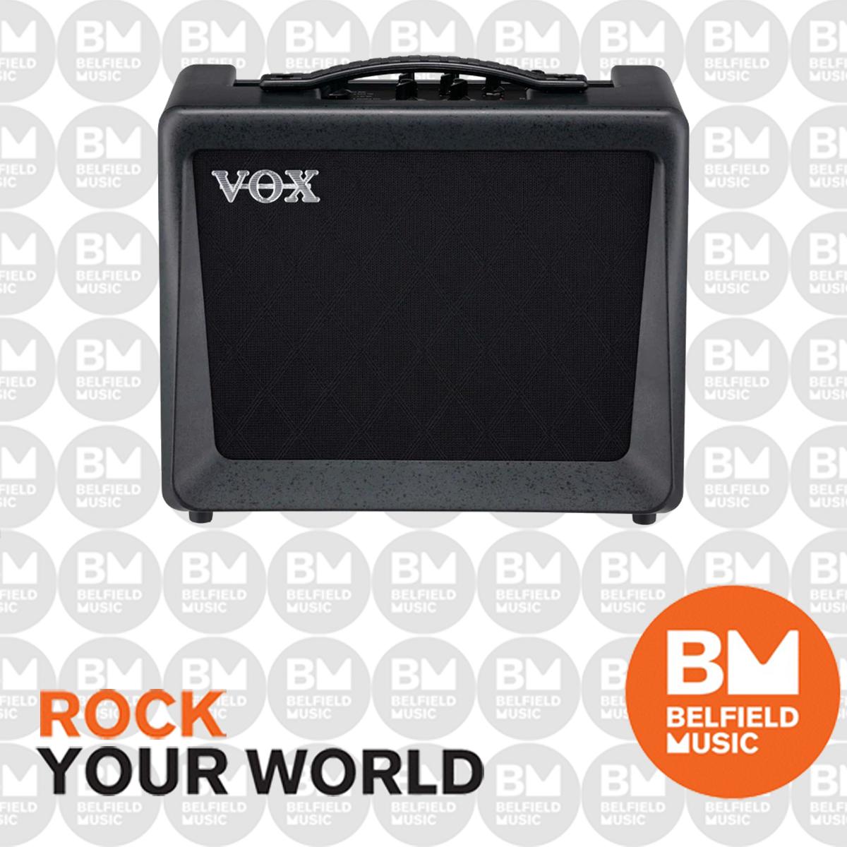 VOX VX15-GT 15W Digital Modelling Electric Guitar Amplifier - Belfield Music