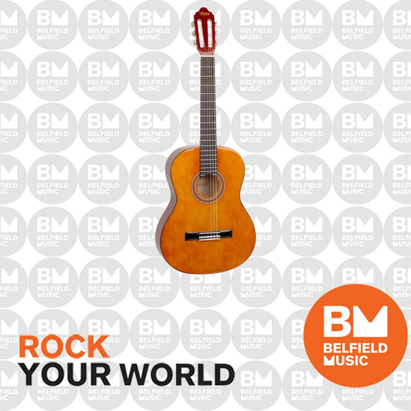 Valencia VC104L 4/4 Size Classical Guitar Nylon String Left Handed Nat ...