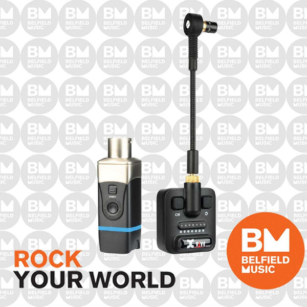 XVIVE U8 Wireless Microphone System 2.4Ghz for Acoustic Guitar ...