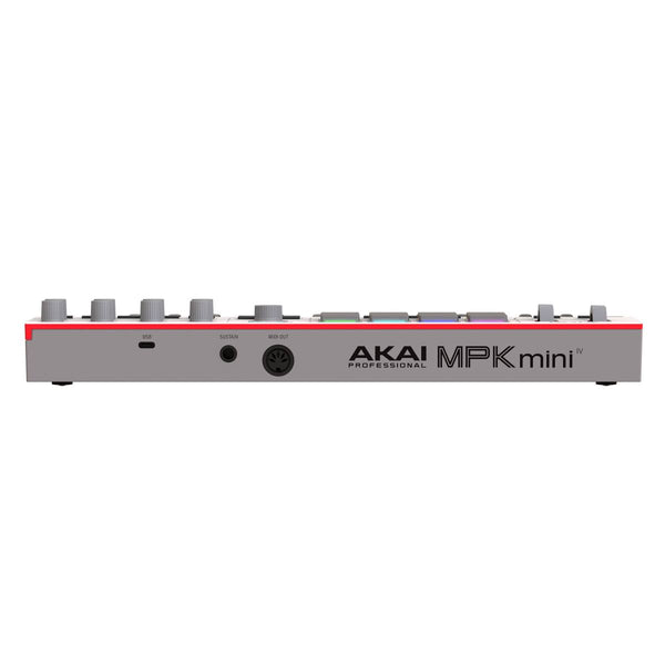 Akai Pro MPK Mini IV Portable USB Keyboard Controller - Grey - Belfield ...