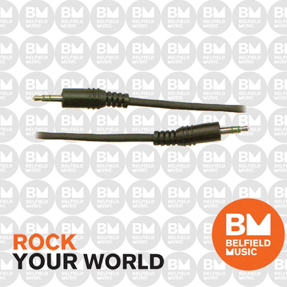 Australasian RCK3 Cable 3.5mm Stereo Jack Lead 2m - Belfield Music