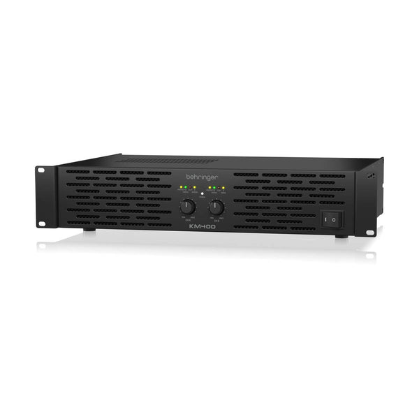 Behringer KM400 Professional Power Amplifier Stereo 400w w/ ATR Techno ...
