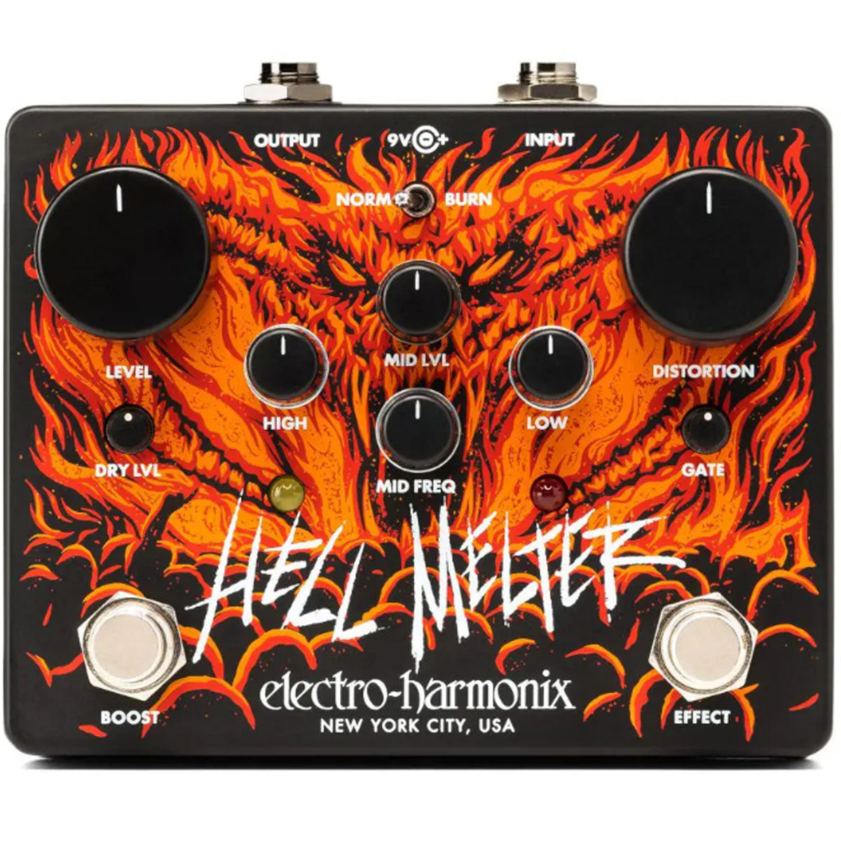Electro-Harmonix EHX Hell Melter Advanced Metal Distortion - Belfield Music