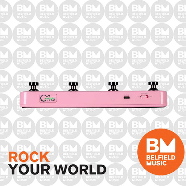 Mooer Intelli GTRS Bluetooth Footswitch GWF4 Pink - Belfield Music