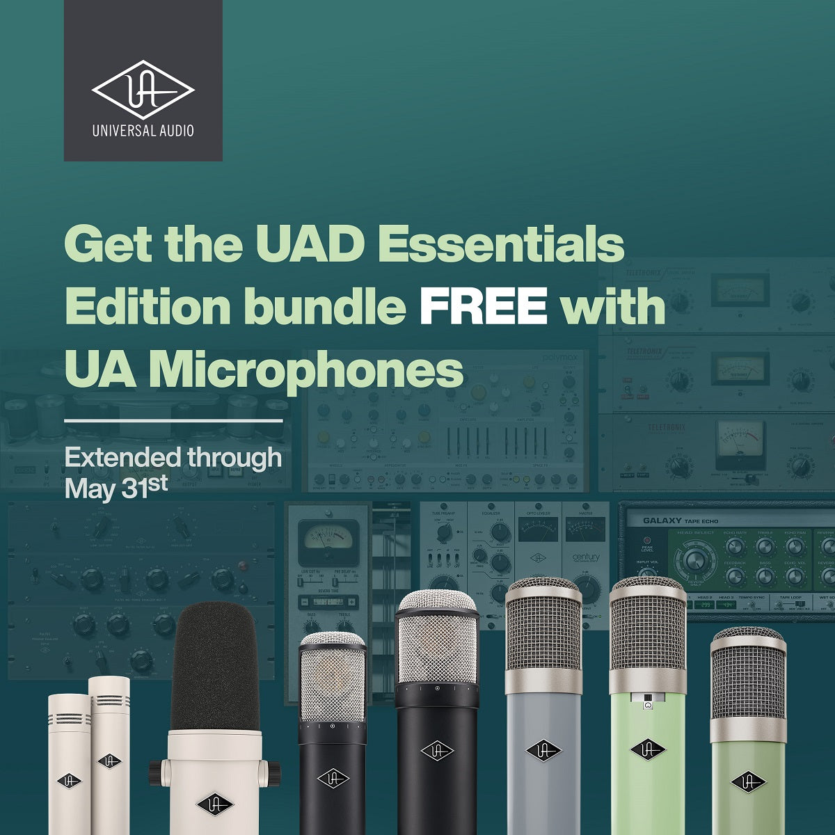 Universal Audio UA SD-1 Standard Dynamic Microphone - Buy Online ...