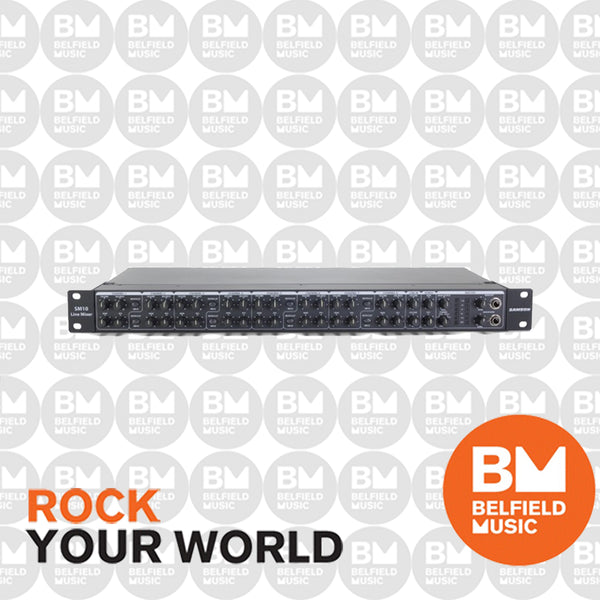 Samson SM10 Rackmount Mixer - Buy Online - Belfield Music