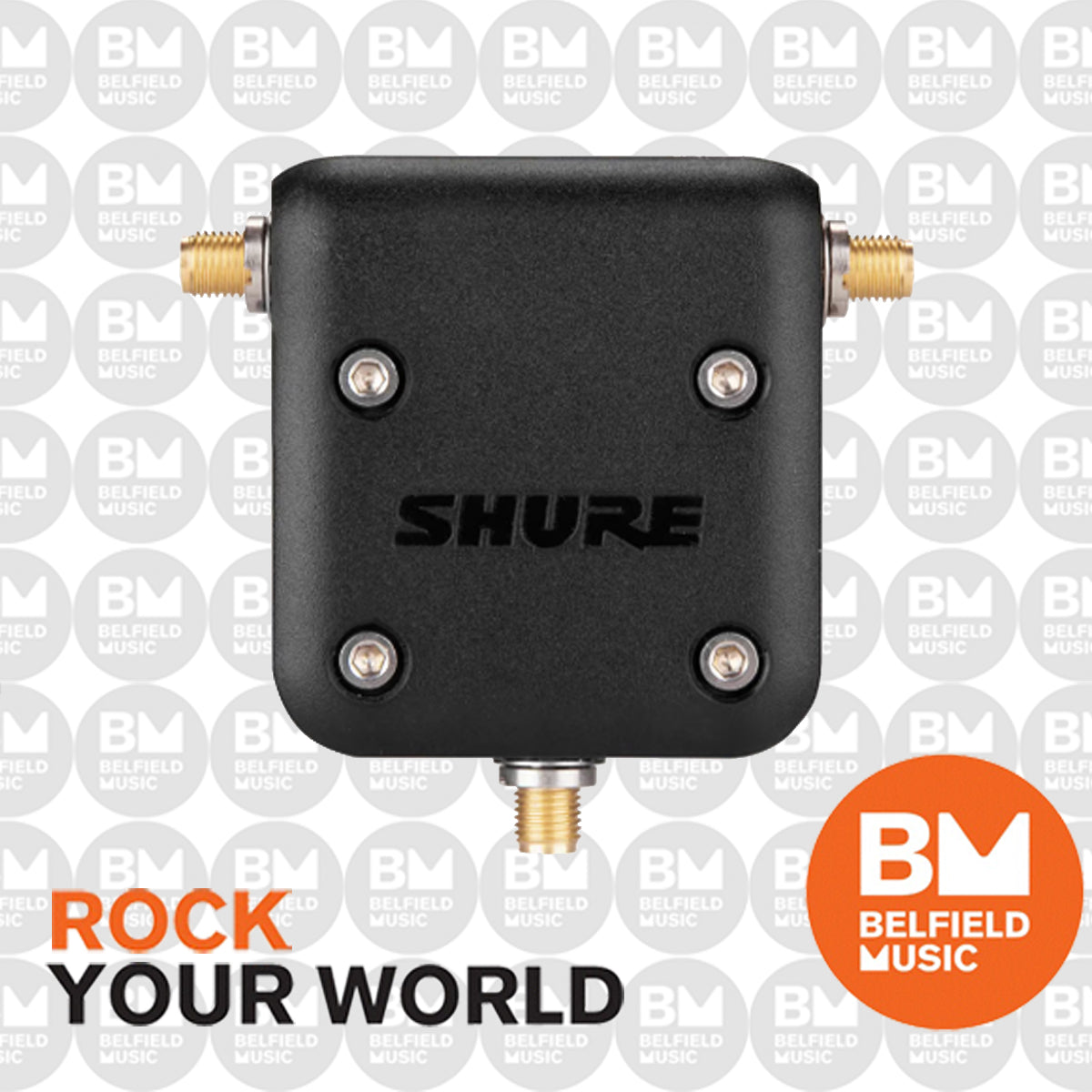 Shure Antenna Splitter/Combiner Reverse SMA Passive for GLXD+ 2.4GHz ...