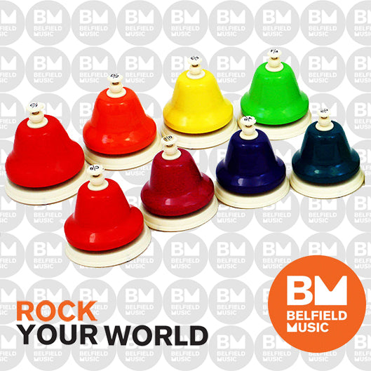 Chroma-Notes 7-Note Expansion Desk Bell Set - Buy Online - Belfield Music