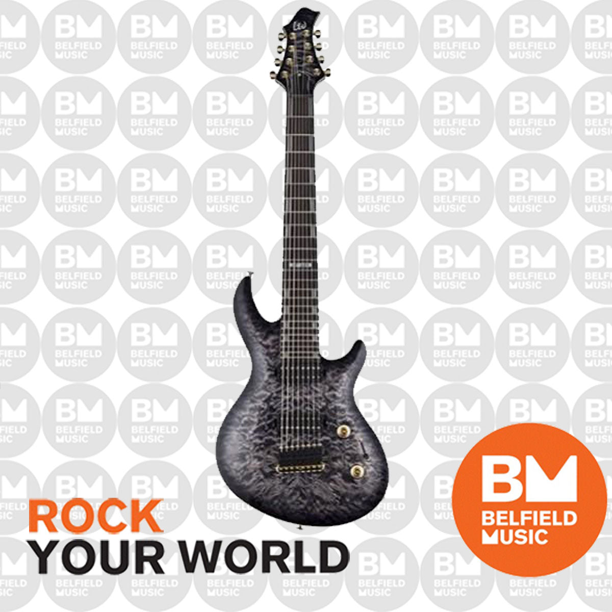 ESP LTD JR-608 Javier Reyes Signature Electric Guitar 8-String ...