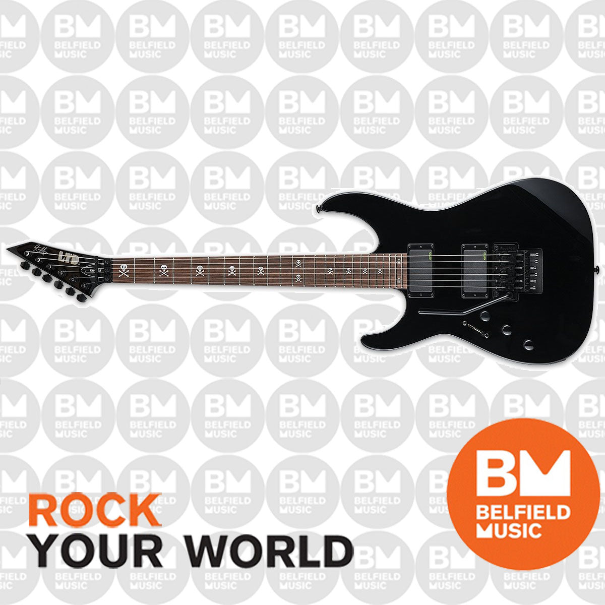 ESP LTD KH-602 LH Kirk Hammett Signature Electric Guitar Left Handed ...