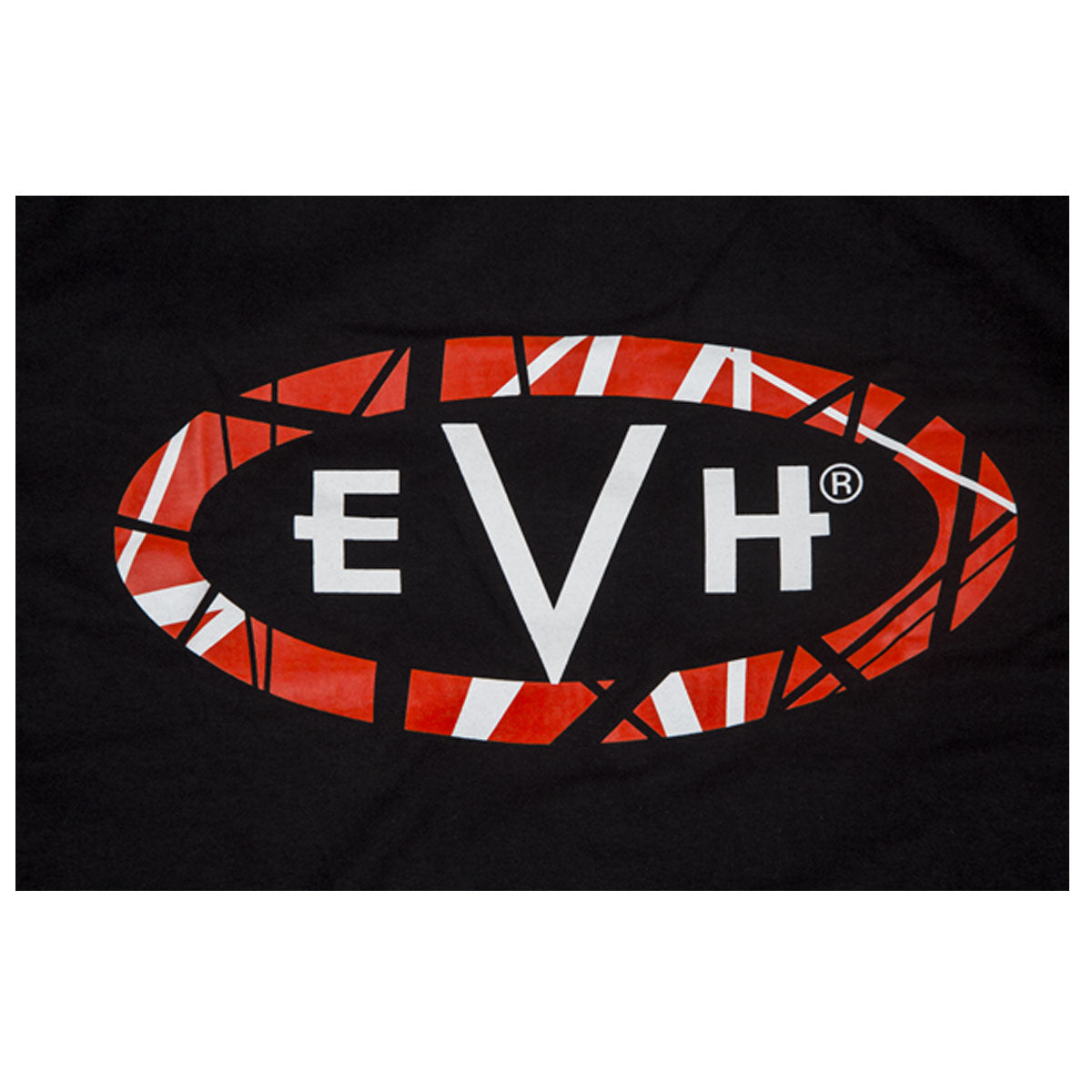 EVH Logo T-Shirt, Black, Large - 9122001506 - Buy Online - Belfield Music