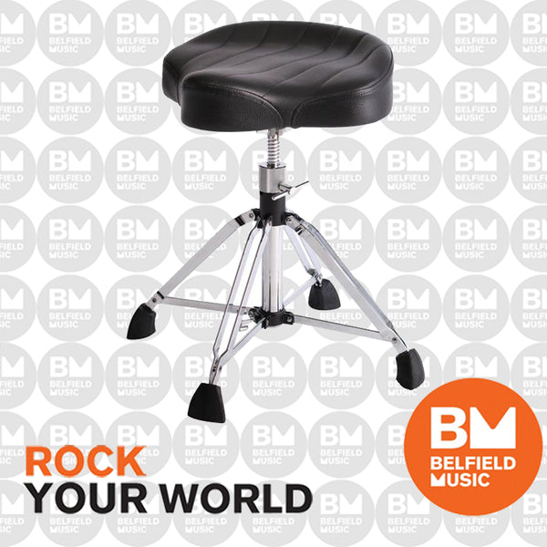 Gibraltar 9908 Drum Throne Stool 4-Post Oversized Motorcucle Style ...